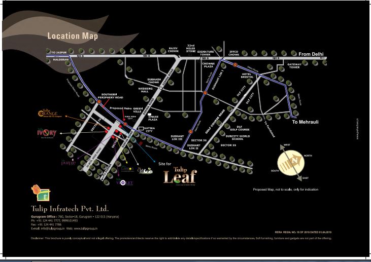 Tulip Leaf Sector-69 Gurgaon | Price, Floor Plan, Location